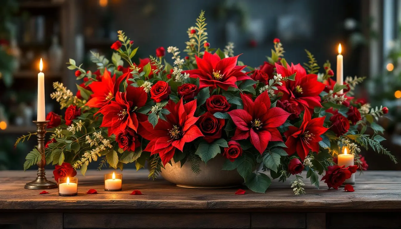 Quelles fleurs acheter à Noel ? Guide d'achat